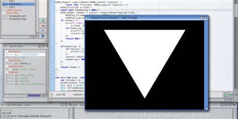 GLES On AmigaOS Hello Triangle Kea Sigma Delta