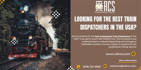 Looking For The Best Train Dispatchers In The Usa By Rail Rcs Issuu