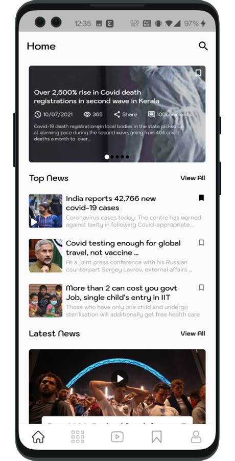 News Android App News Ios App Template Flutter Newsapp By Rendercodetechnology