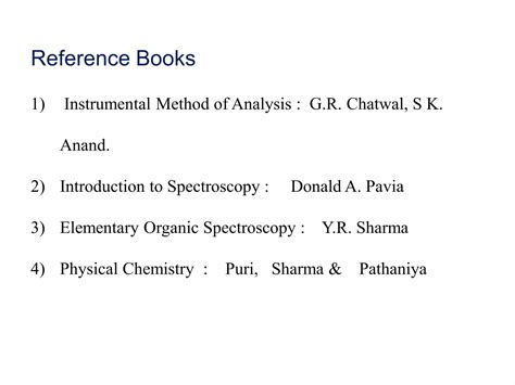 Uv Spectroscopy Pptpptx