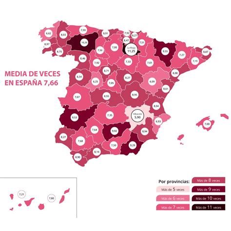 La Rioja es la provincia donde se practica más sexo así es el mapa sexual de España