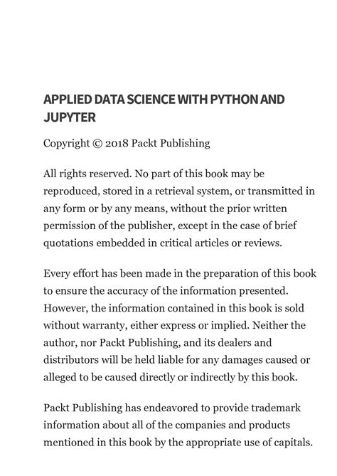 Solution Applied Data Science With Python And Jupyter Alex Galea Z Lib