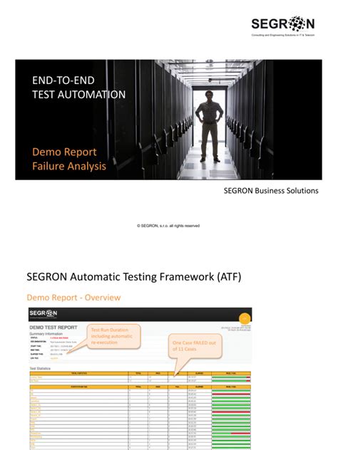 Segron Testautomation Demoreport V10 Pdf