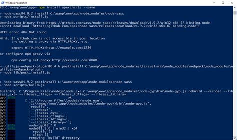 Windows Error When Execute Npm Install Apexcharts Save · Issue 278 · Apexchartsapexcharts