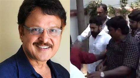 Sarath Babu காற்றில் கலந்தார் எதார்த்த நாயகன்… சரத்பாபுவின் உடல்தகனம் கதறி அழுத