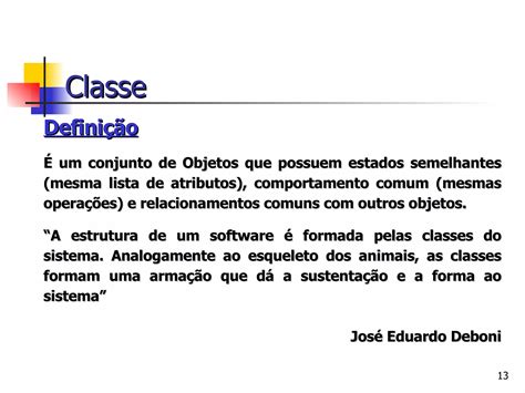 Análise Orientada A Objetos Objetos E Classes Ppt