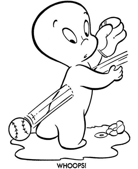 Scary Ghost Coloring Pages At Free Printable