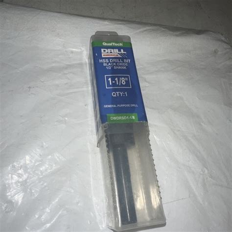 Drill America 1 18 Hss Reduced Shank Drill Bit With 12 Shank