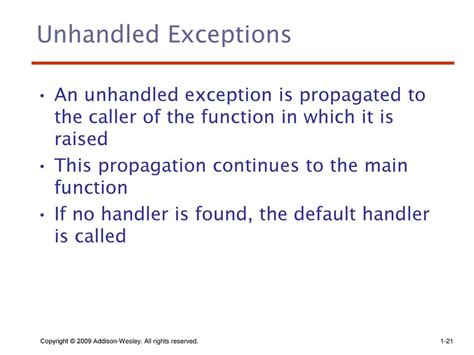 exception handling and event handling ppt download