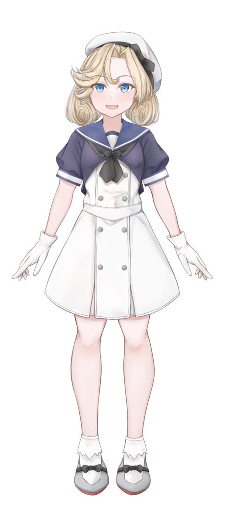 Koru Pera Janus Kancolle Kantai Collection Highres 1girl Black Neckerchief Blonde Hair