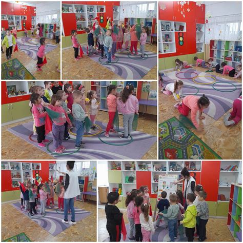 Подвижна игра по БДП Звездичка Детска градина Щастливо детство