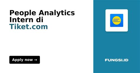 People Analytics Intern Di Fungsi Id