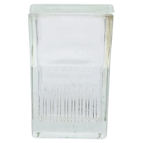 Buy 1pc Glass Staining Jar Lab Coplin Jars 9 Slide Staining Tank Gram