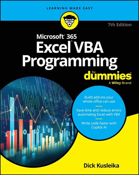 Microsoft 365 Excel Vba Programming For Dummies