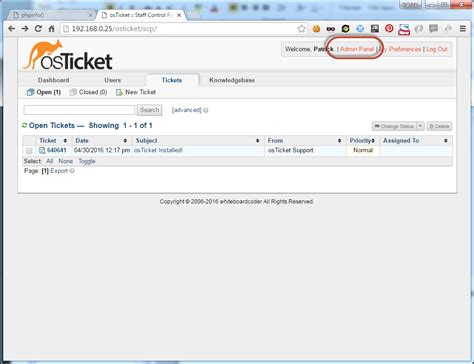 WhiteBoard Coder Install OsTicket V1 9 12 On Ubuntu 14 04