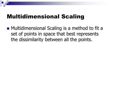 ppt cluster analysis and multidimensional scaling powerpoint