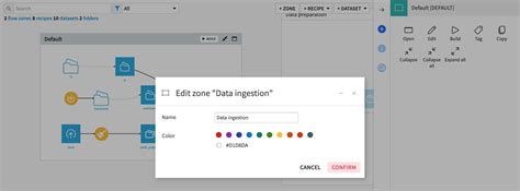 Tutorial Flow Zones Dataiku Knowledge Base
