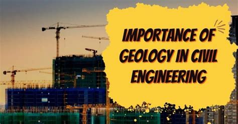 Importance Of Geology In Civil Engineering Hamed Geo