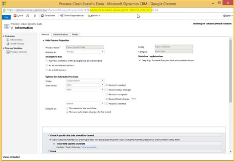 Execute A Dynamics Crm Workflow From C Dynamict