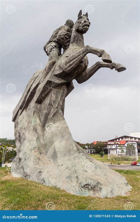 Antonio Maceo Monument At Plaza De La Revolucion Square Of The