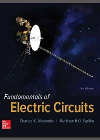 EBook PDF Fundamentals Of Electric Circuits Th Edition By Charles K Alexander Matthew Sadiku