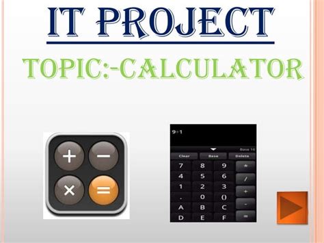 Calculator And How To Make It Using Vb 6 0 Ppsx Computing Technology And Computing