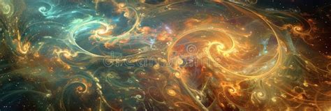 Abstract Formations Resembling Planetary Orbits And Cosmic Trajectories Against A Backdrop Of
