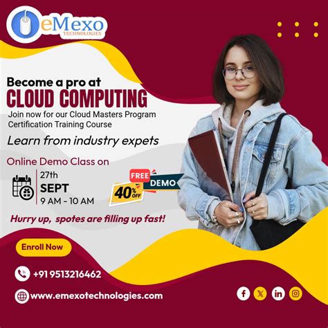 Cloudcomputing Cloudtraining Emexotechnologies Careerupgrade Cloudmasterprogram
