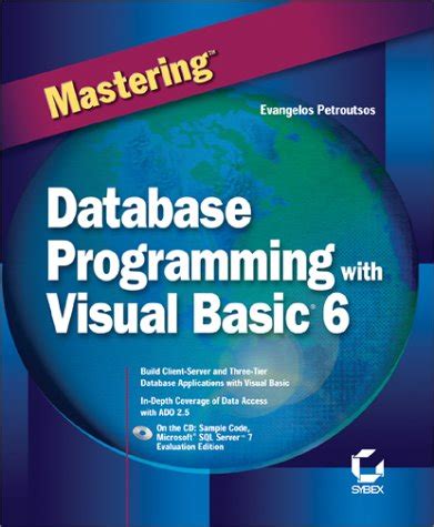 Mastering Database Programming With Visual Basic Computer Science Books