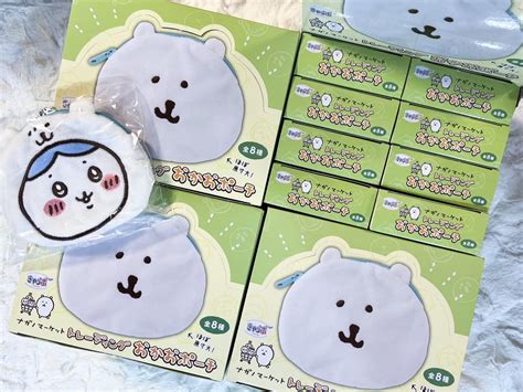 제이굿즈 수원점 On Twitter ⭐️ 농담곰 X 치이카와 트레이딩 오카오 얼굴 파우치 입고되었습니다😁 수원굿즈샵 먼작귀