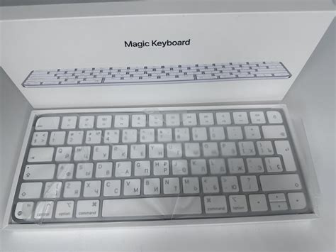 Russian - Apple MK2A3RS/A Wireless Magic Keyboard (White) - New | eBay