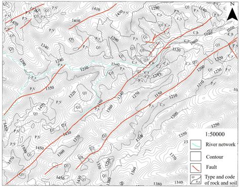 Geological Map Of The Study Area Source Geospatial Data Cloud Download Scientific Diagram