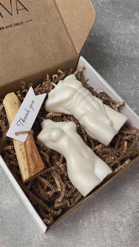 Свечи из соевого воска Женский торс Мужской торс Свеча Воск Формы тела