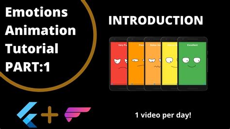 Flutter Animating Emotions Using Rive Flare Part 1 Introduction
