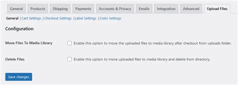Upload Files By WebMeteors Documentation WooCommerce