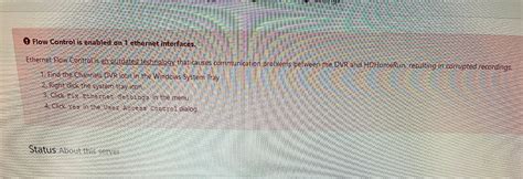 Ethernet Flow Control Error Channels Community