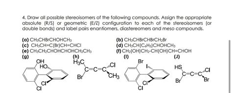 Answered Draw All Possible Stereoisomers Of The… Bartleby