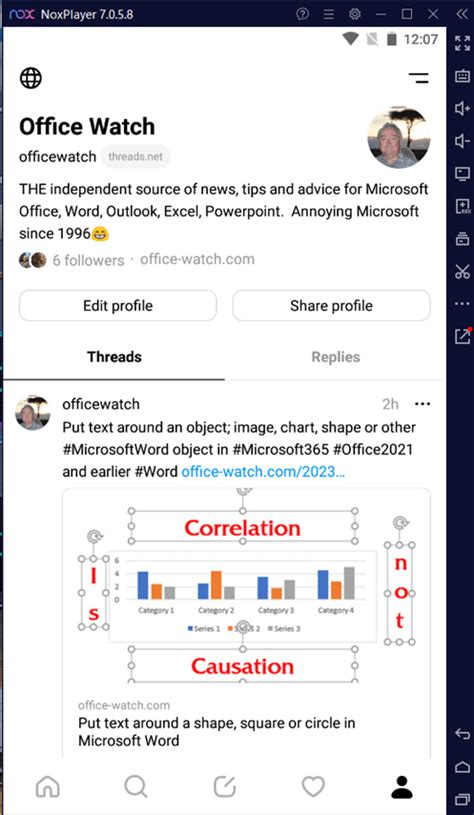 Getting Threads On The Windows Or Mac Desktop Office Watch