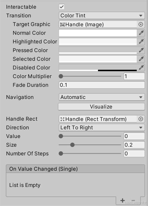 Unity Ugui Scrollbar Scrollview Csdn
