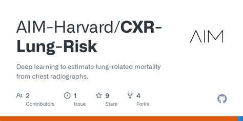 Github Aim Harvardcxr Lung Risk Deep Learning To Estimate Lung