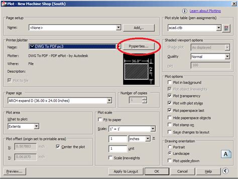 Plotting Autocad Drawing Management And Output Autocad Forums