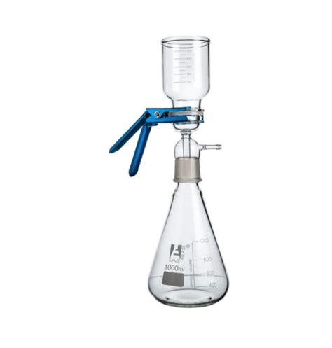 Filtration Assembly Ml Flask Ml Funnel Mm Vacuum Base With Sintered Disk And Mm