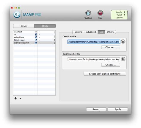How To Enable Ssl In Mamp Tom Mcfarlin