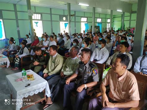 မြစ်သားမြို့နယ်တွင် ၂၀၂၂ ၂၀၂၃ ပညာသင်နှစ် မြို့နယ်အဆင့်ကျောင်းအပ်နှံရေးနေ့အခမ်းအနားကျင်းပ