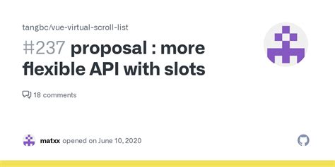 Proposal More Flexible API With Slots Issue 237 Tangbc Vue