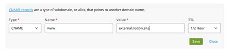 connect a custom domain with notion sites notion help center