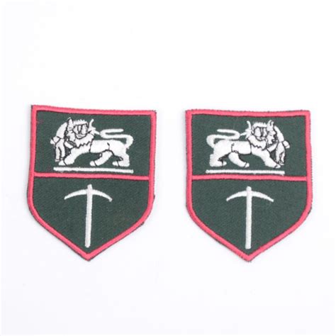 Rhodesian Army Sleeve Patches Until 1980s