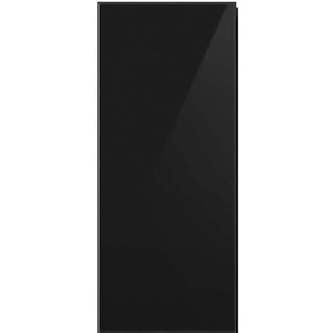 Bespoke Door Panel Charcoal Glass French Door Refrigerator Samsung