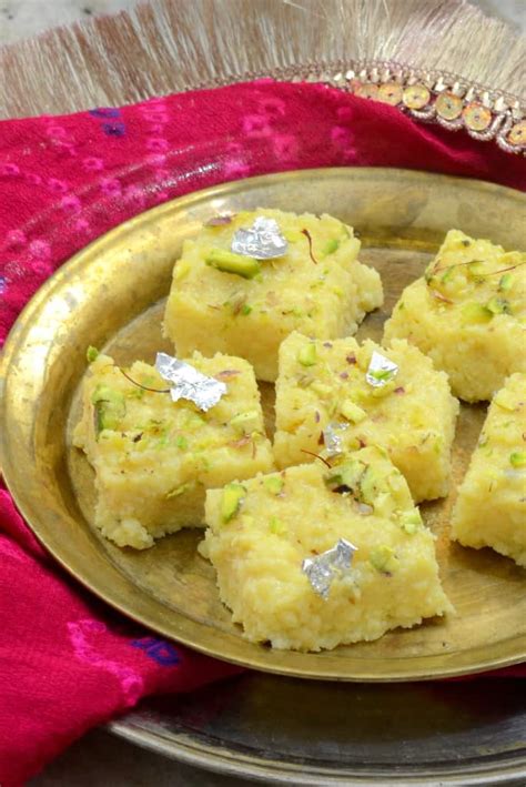 Kalakand Indian Milk Fudge Video Recipe Whisk Affair