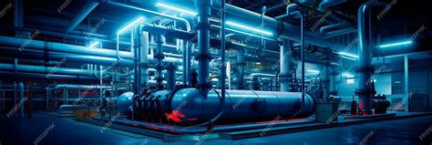 Premium Ai Image Pipeline Distribution Network In An Industrial